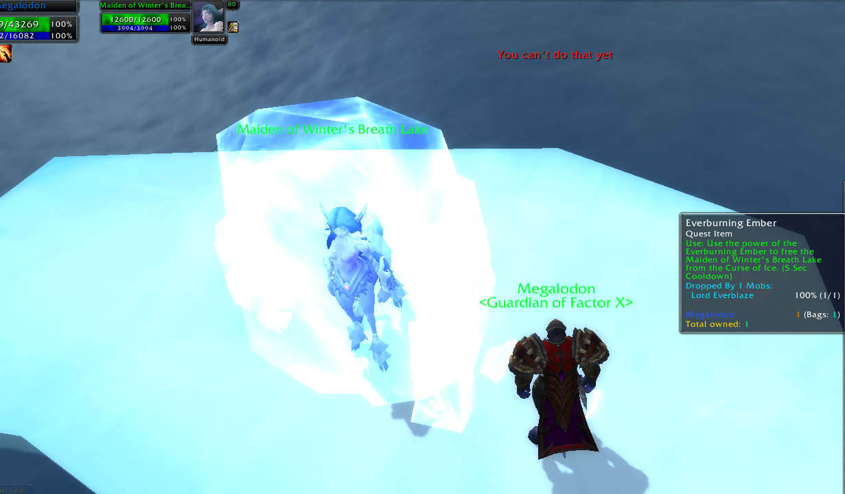 [Quest][Daily] The Edge of Winter - ID 13670 - Argent Tournament ...