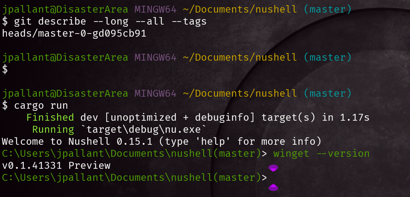 Can't run winget (or other WindowsApps) · Issue #1935 · nushell/nushell · GitHub