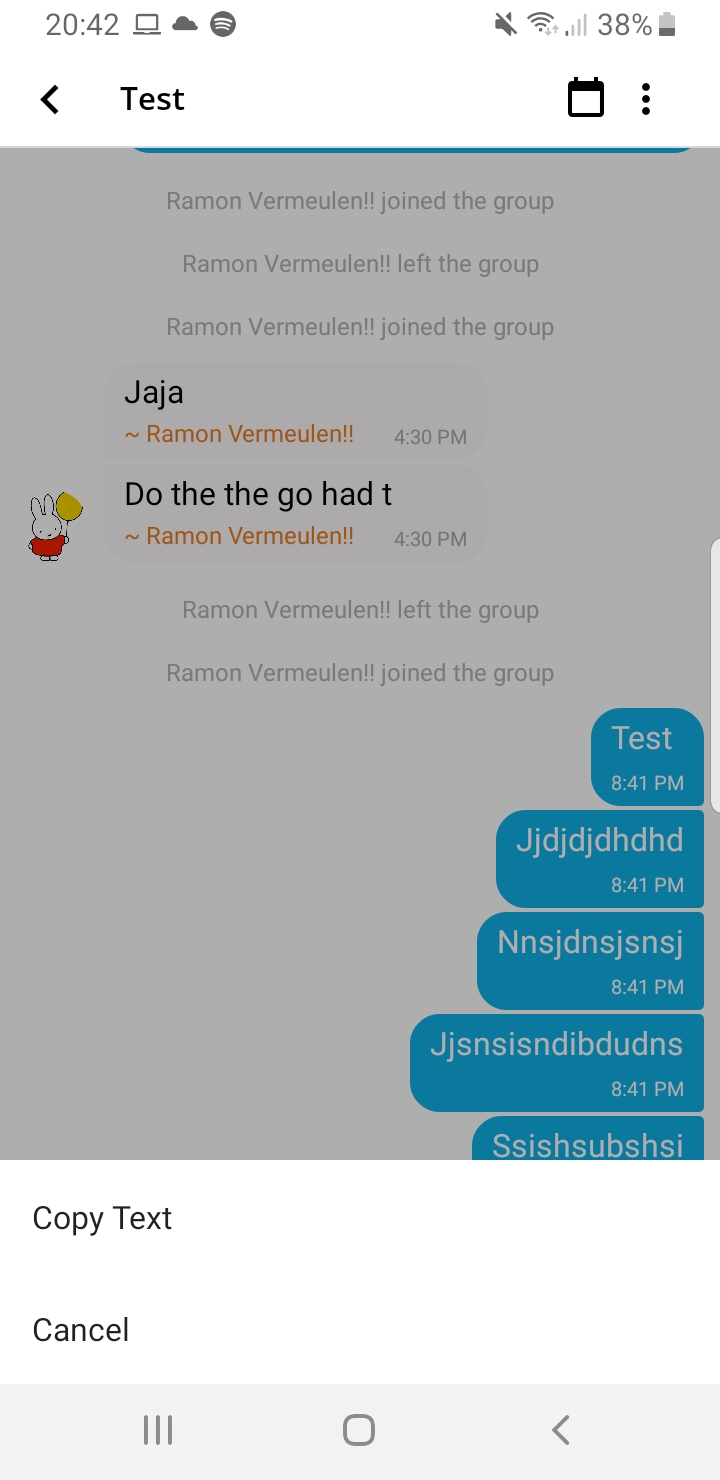 Forward Message · Issue #1595 · FaridSafi/react-native-gifted-chat · GitHub