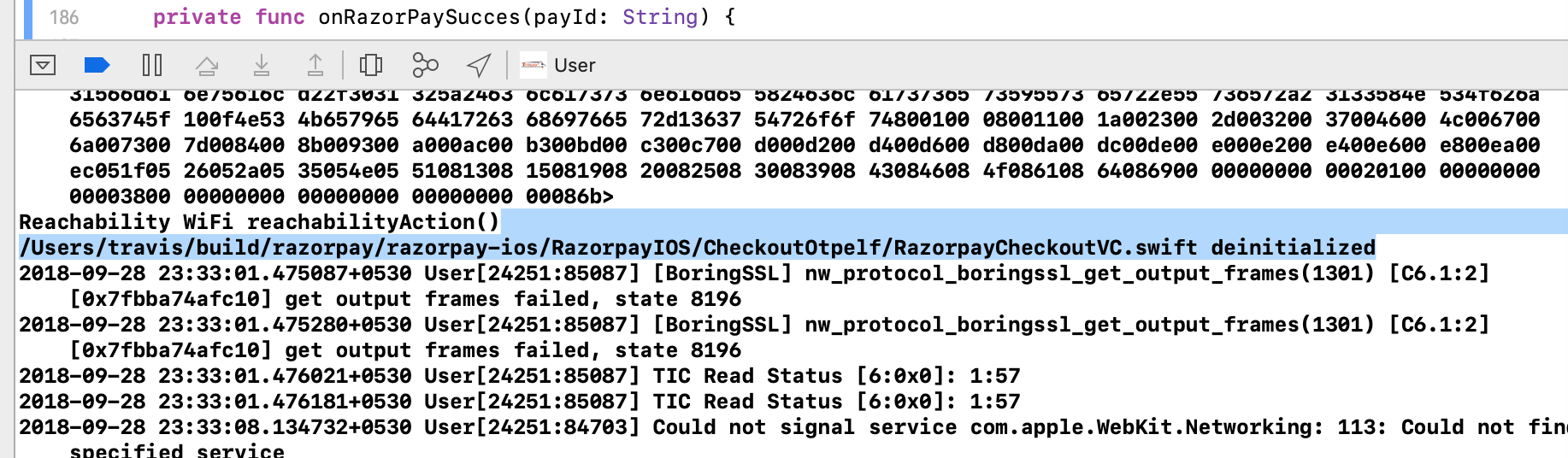 Error On Payment Succes · Issue 41 · Razorpayrazorpay Pod · Github