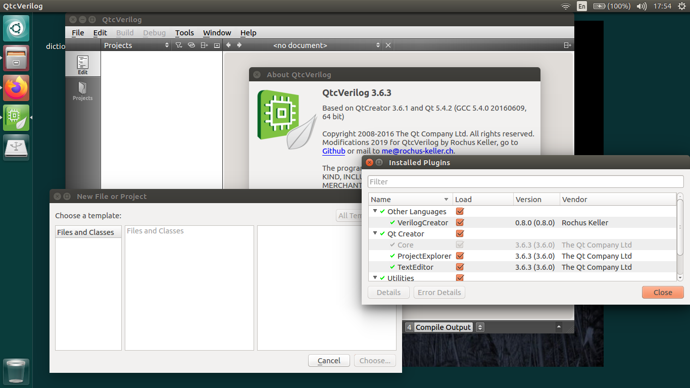 Solved qtcverilog crashes // observed message// Type console 1 must define watchproc ;// Edit ...