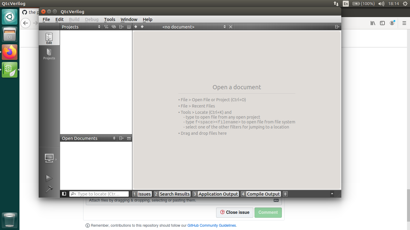 Solved qtcverilog crashes // observed message// Type console 1 must define watchproc ;// Edit ...