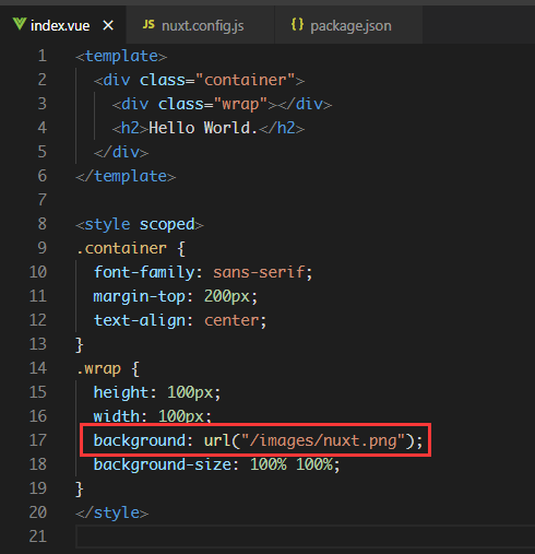 In production environment, use ‘nuxt generate ’，images subdirectories ...