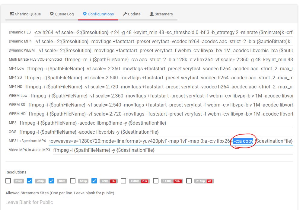 Letting the encoder rip MP3s produces video files with waveform images ...