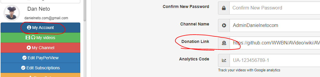 Live Stream Tab Video Not Showing & Donation link missing after update ...