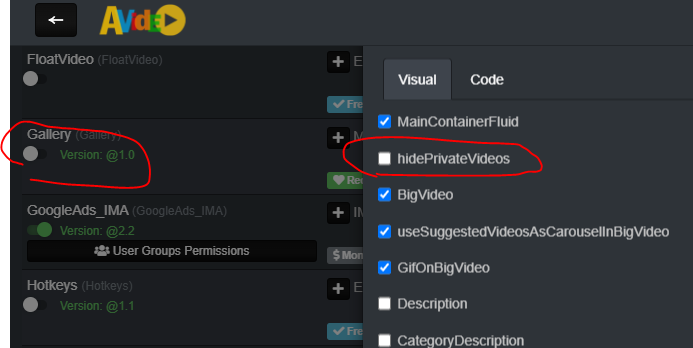 Hide All Categories From The User · Issue 7613 · Wwbnavideo · Github