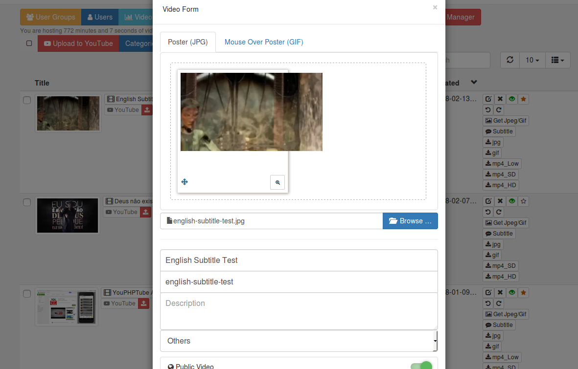 thumbnails · Issue #414 · WWBN/AVideo · GitHub