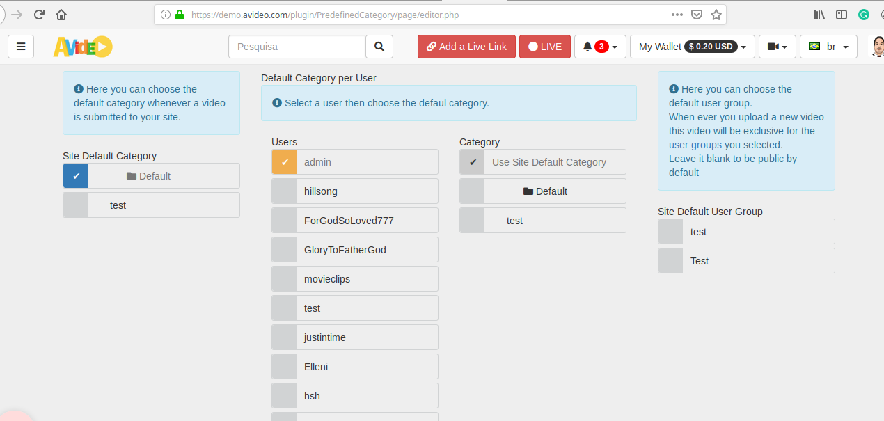 auto assign video on upload · Issue #2350 · WWBN/AVideo · GitHub