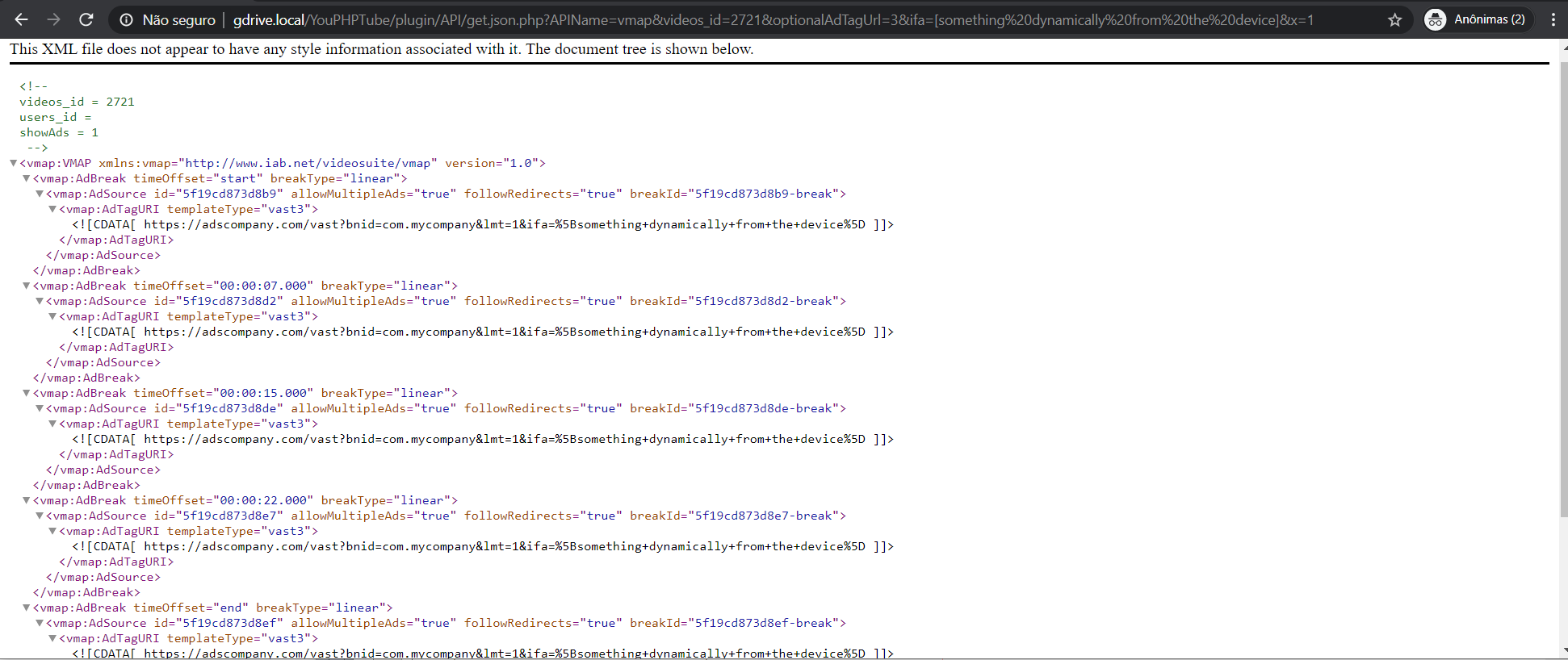 Plugin: GoogleAds_IMA Videos Ads on your page · WWBN/AVideo Wiki · GitHub