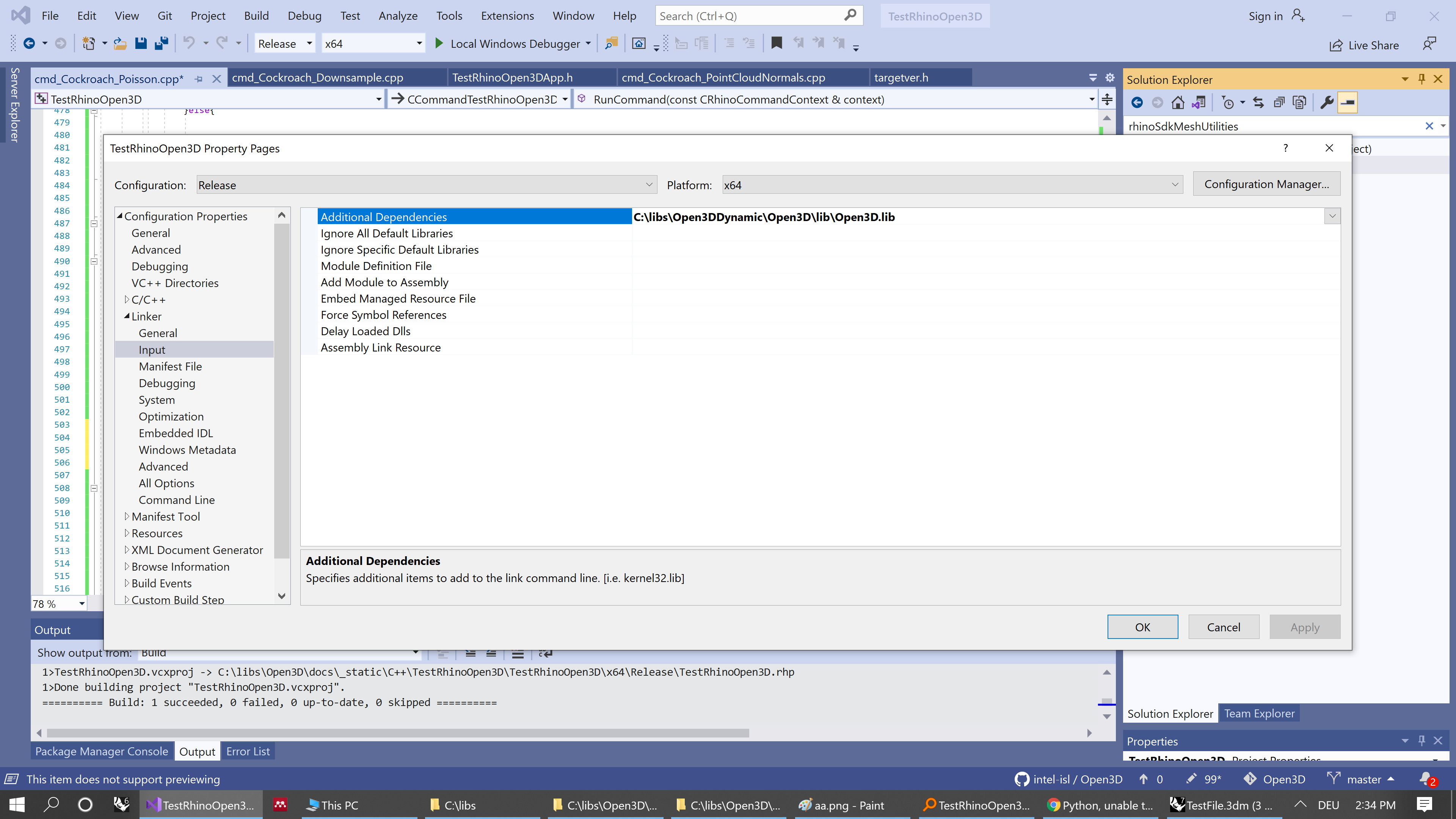Open3d static reference (Update: Issue solved with tutorial for dynamic version) · Issue #2717 ...