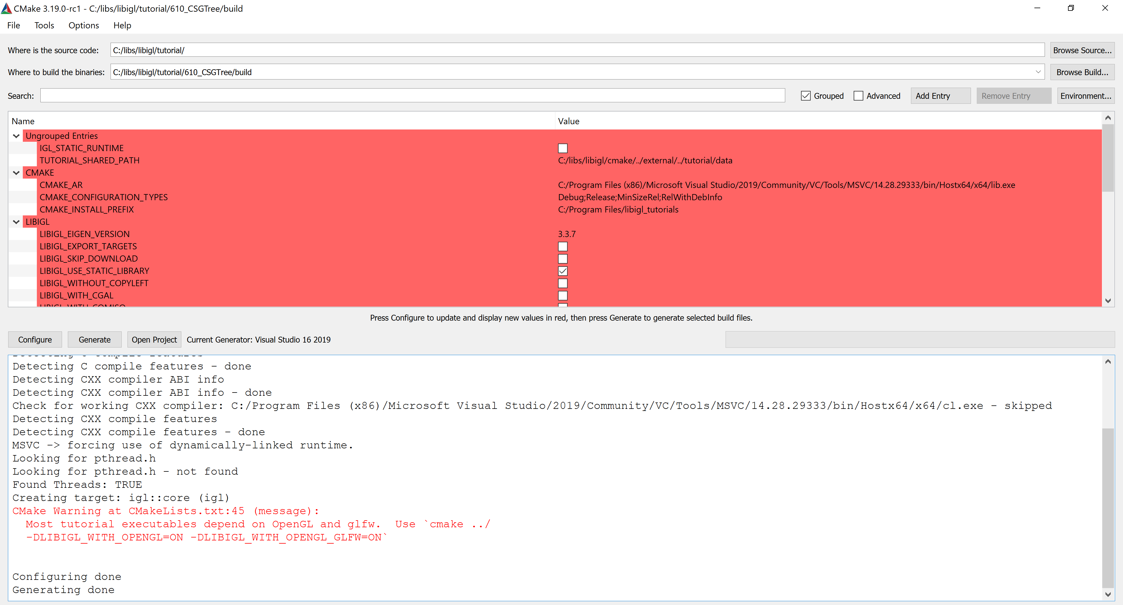 Compile CSG Boolean Example · Issue #1688 · libigl/libigl · GitHub