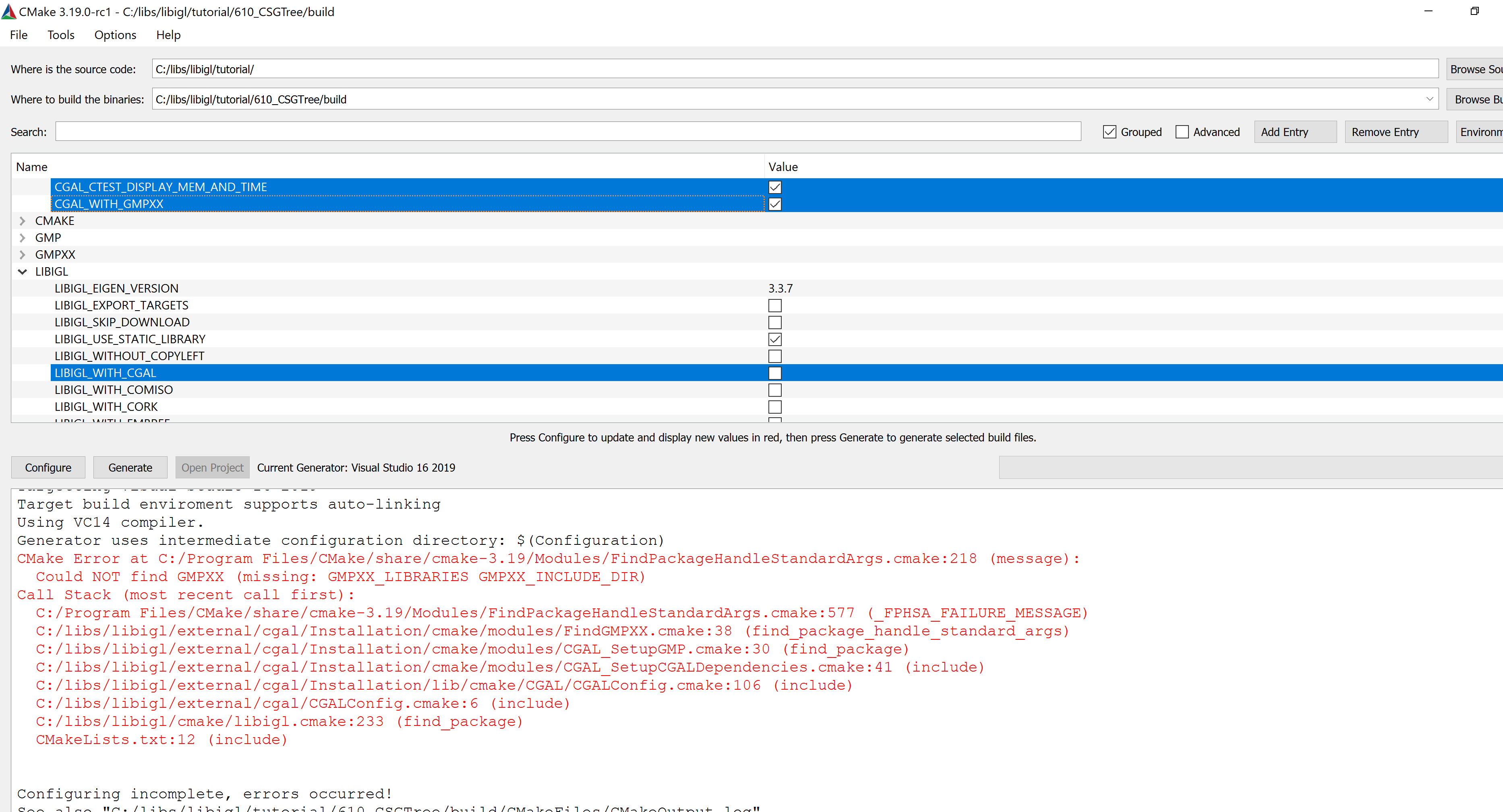 Compile CSG Boolean Example · Issue #1688 · libigl/libigl · GitHub
