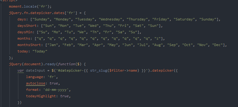 Cant Translate Date Filters With Backpack Files Override · Issue 2540 · Laravel Backpackcrud