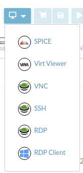 Sunstone connectios dropdown Admin view problems with spice and guacamole · Issue #5408 ...