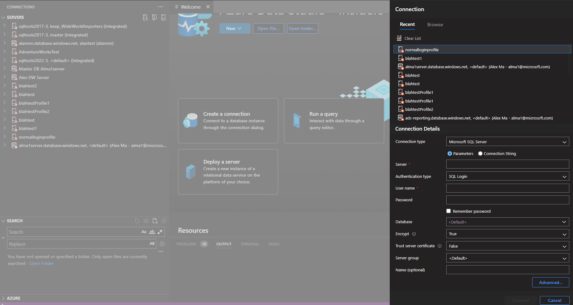 Cancelling connection on an already connected connection via New ...