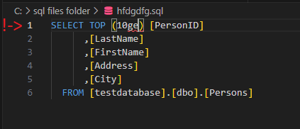 SQL files no longer show unsaved change highlight on margins · Issue #191729 · microsoft/vscode ...