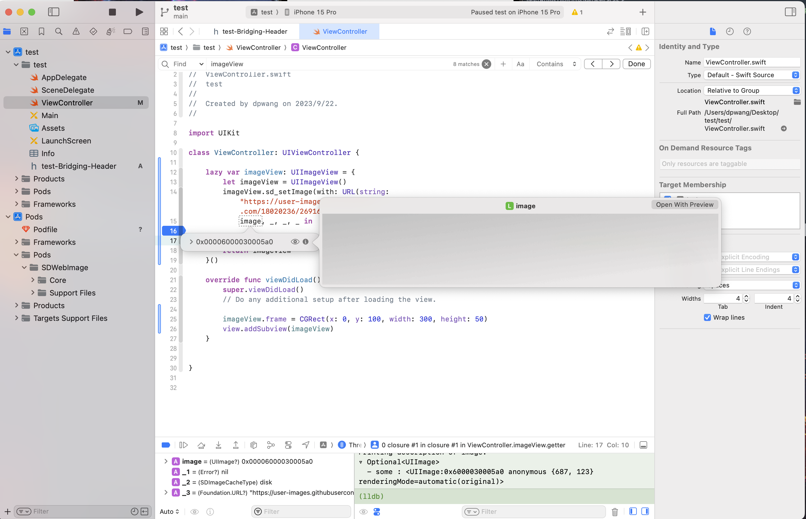 iOS 17 PNG image render wrong by default, only works when disable force decode · Issue #3605 ...