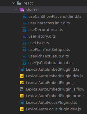 Feature: Expose useDecorators from @lexical/react · Issue #4414 · facebook/lexical · GitHub
