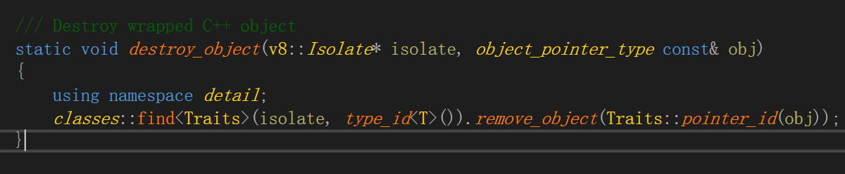 Calling destruction from parent class so that children class can be ...