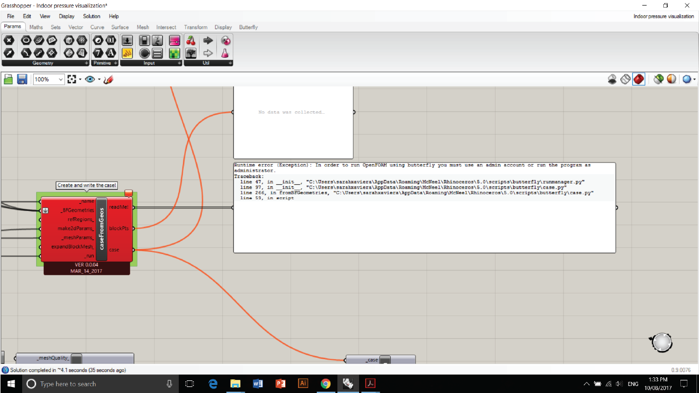 Problem Running Openfoam Case In Butterfly · Issue 265 · Ladybug Tools Butterfly · Github