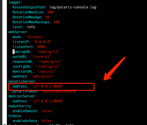 由于polaris-server.yaml配置不当，引起polaris-server服务启动之后访问不了 · Issue #560 · polarismesh/polaris · GitHub