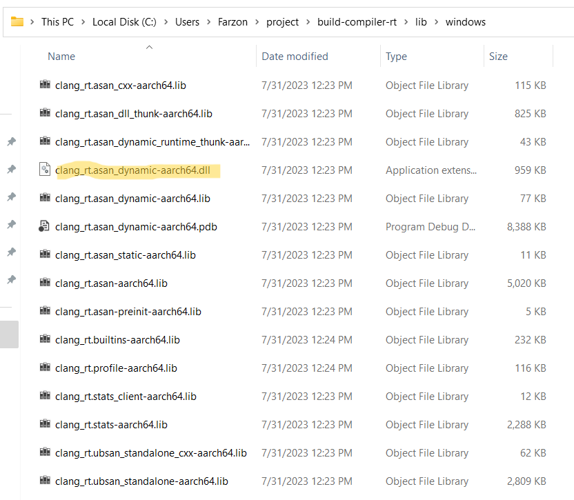 ASAN on arm64 windows builds but crashes because SANITIZER_WINDOWS64 is ... ASAN on arm64 windows builds but crashes because SANITIZER_WINDOWS64 is ...