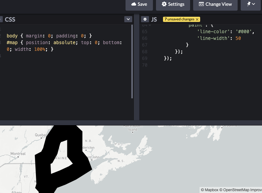 Polygonal hollow out effect implementation scheme · Issue #10814 · mapbox/mapbox-gl-js · GitHub