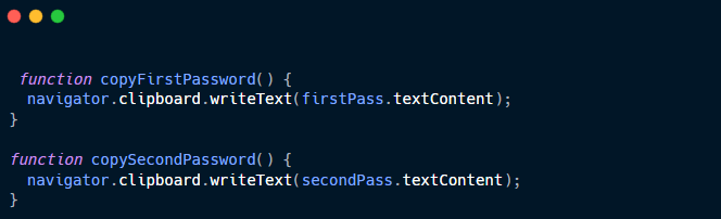 GitHub - cgraham74/Password_Generator: Allows users to randomly generate 2 unique passwords