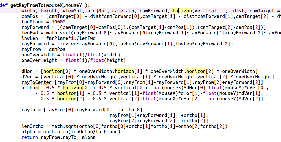Problems about getDebugVisualizerCamera() · Issue #2194 · bulletphysics ...