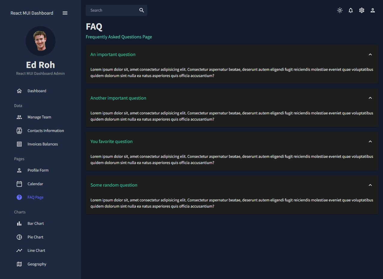 GitHub - xueyublue/react-dashboard-mui