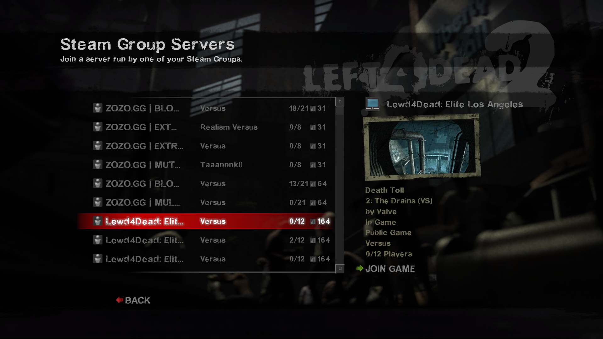 Steam group servers list · Issue #379 · Tsuey/L4D2-Community-Update · GitHub