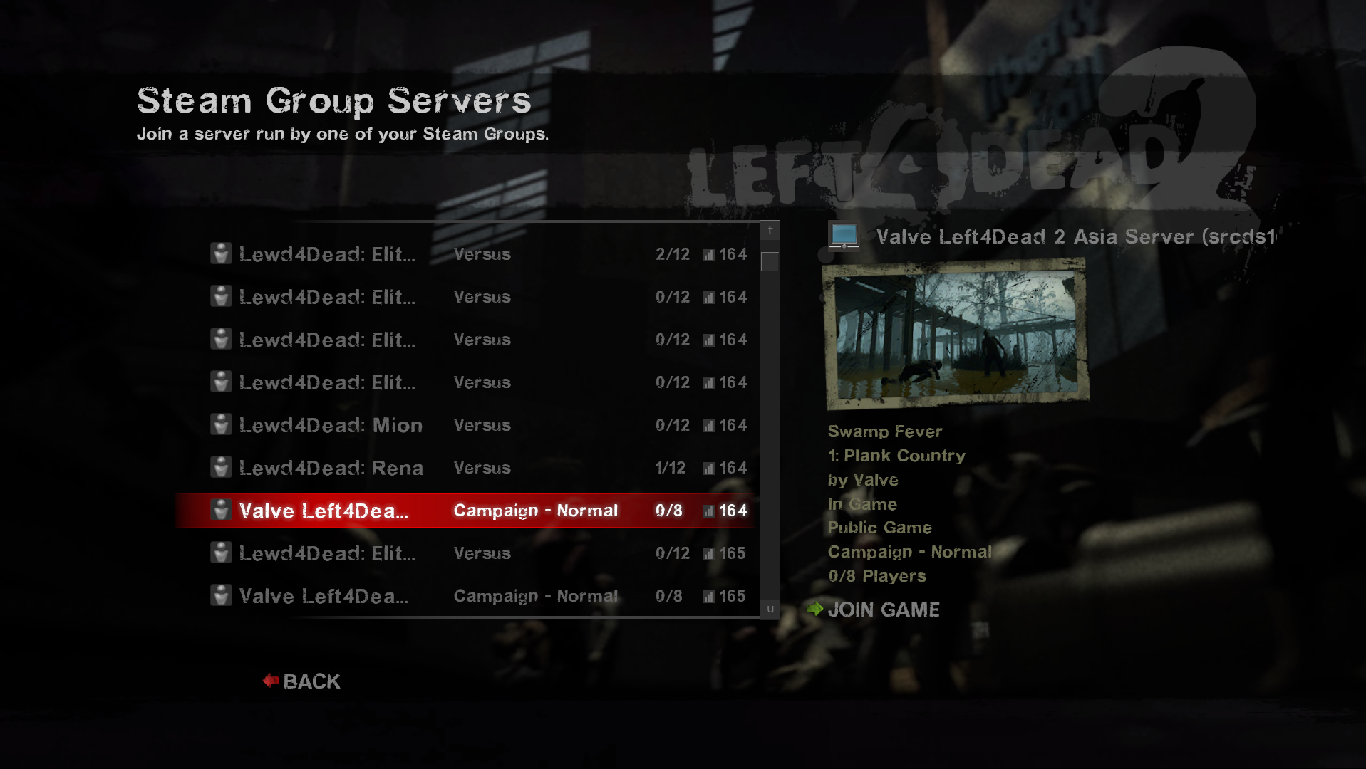 Steam group servers list · Issue #379 · Tsuey/L4D2-Community-Update · GitHub