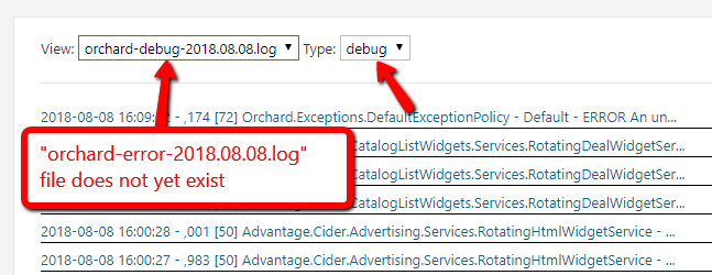 FileNotFoundException occurs when viewing error log · Issue #8097 ...