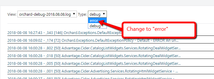 FileNotFoundException occurs when viewing error log · Issue #8097 ...