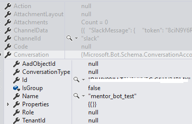 [Question] Sending a Slack Private Message using C# Bot Framework · Issue #2923 · microsoft ...