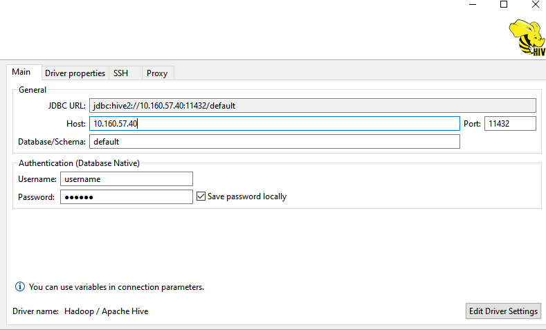 Error "Invalid method name: 'OpenSession' " when connecting to HIVE ...