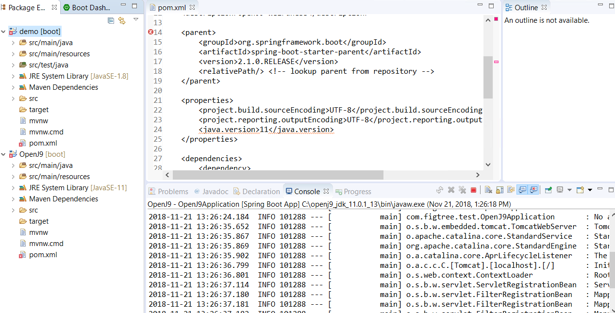 Openj9 Java 11 On Windows 10 Wont Start Crashes With Segmentation