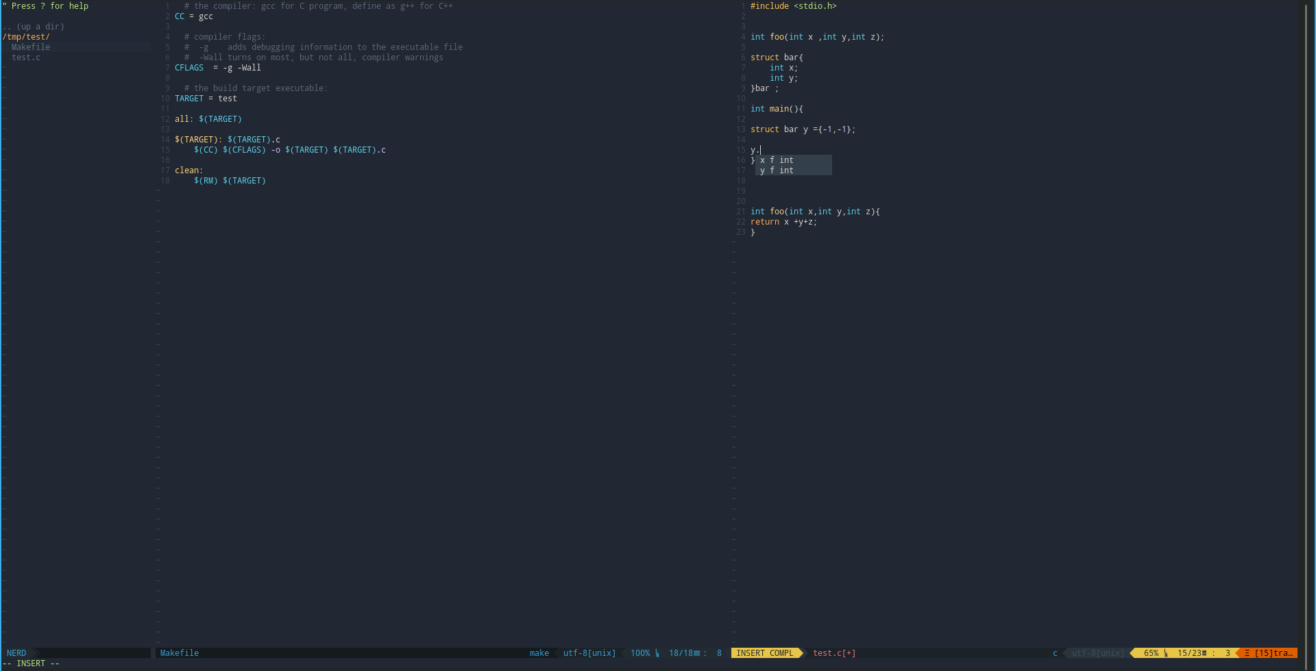 Schemantic & diagnostics not working · Issue #3536 · ycm-core/YouCompleteMe · GitHub