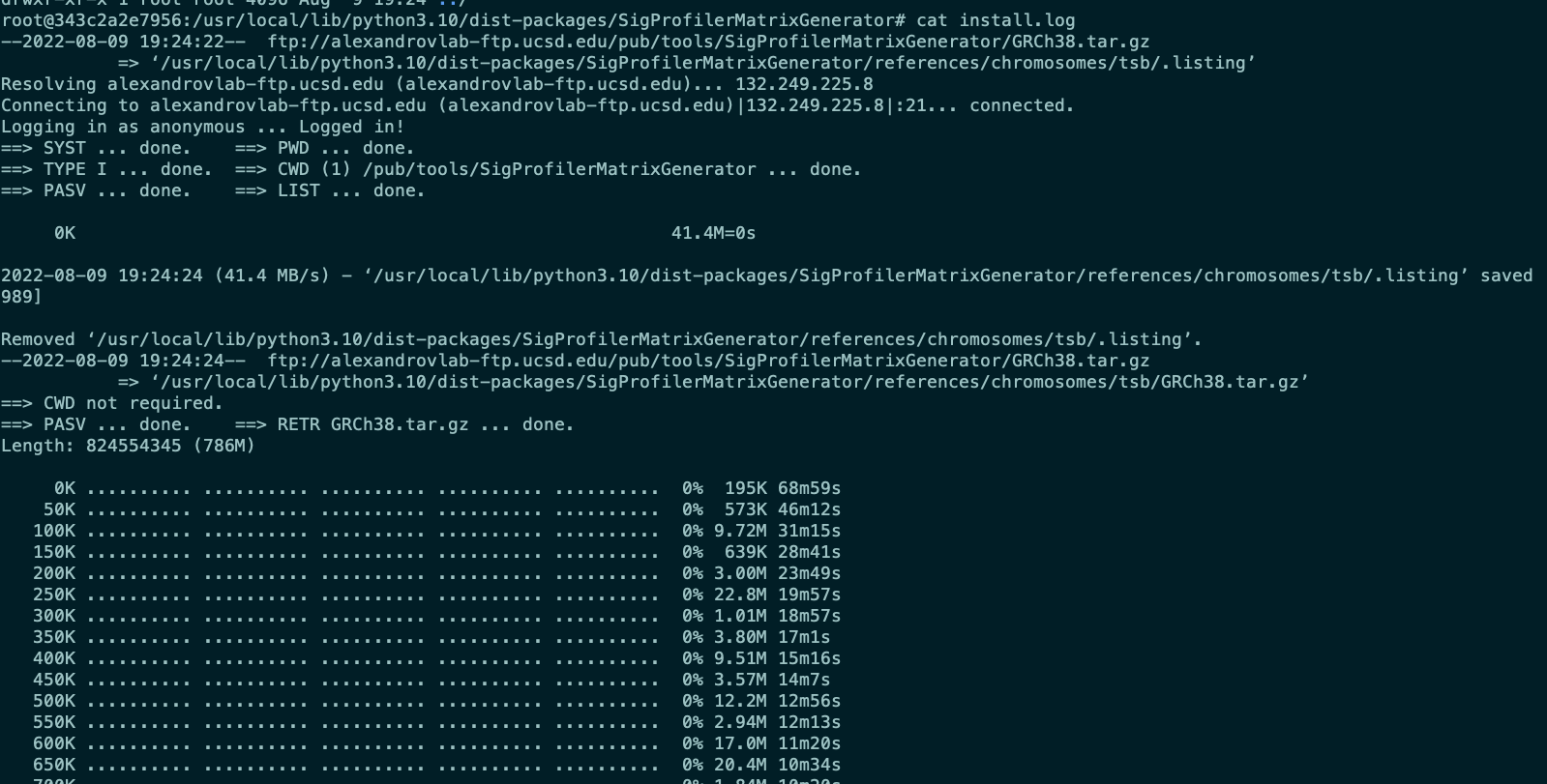 Decouple reference file installation from python-site installation ...