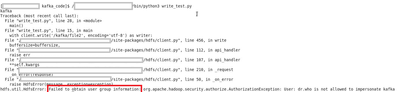 Permission denied user: dr.who ACCESS:write unable to write to hdfs · Issue #85 · mtth/hdfs · GitHub