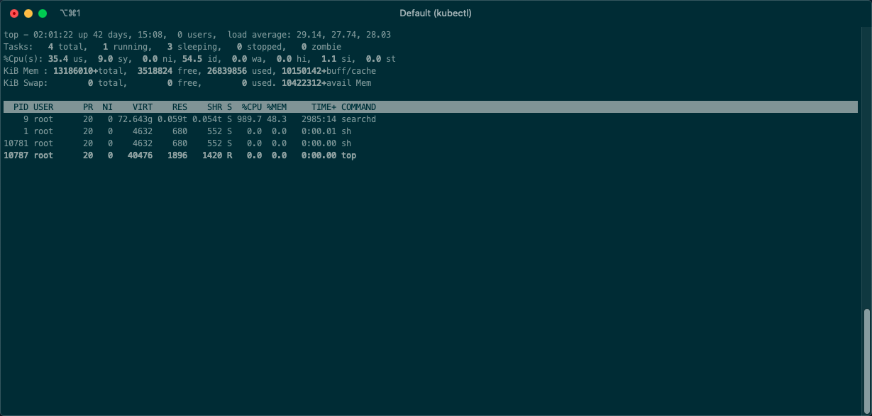 About the memory footprint of manticore. · Issue #891 · manticoresoftware/manticoresearch · GitHub