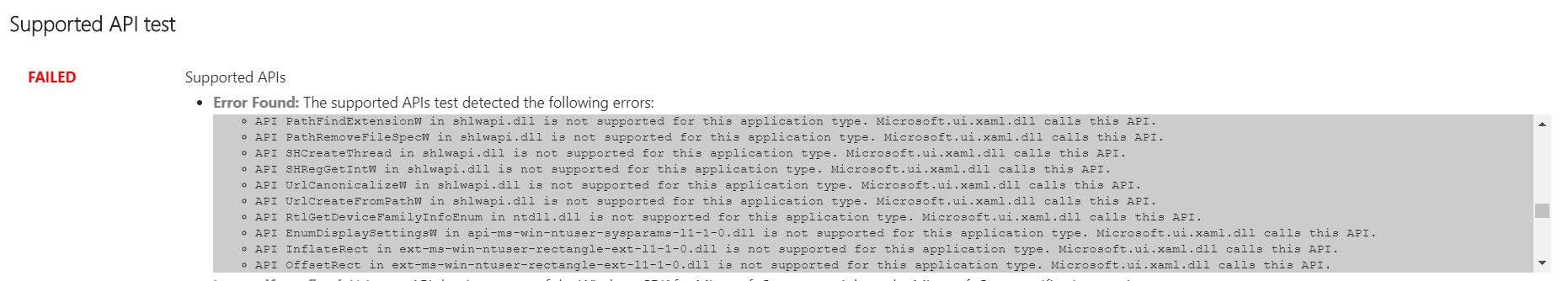 Discussion: WinUI UWP App publishing fails in certificate test · Issue ...