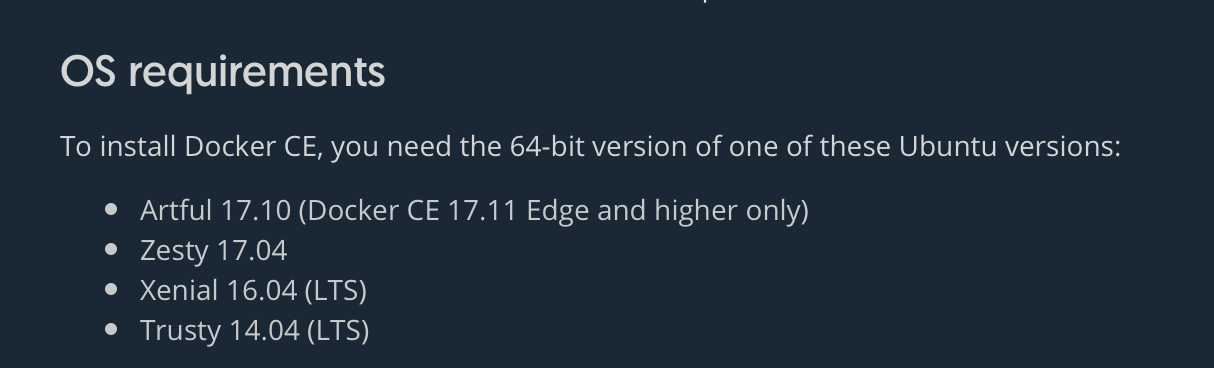 Support for Ubuntu 17.10 (artful) · Issue #141 · docker/for-linux · GitHub