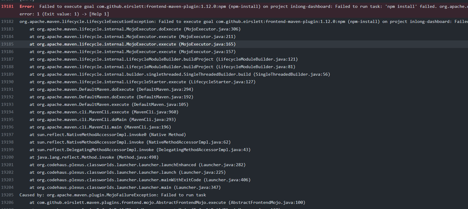 Bug Dashboard Ci Workflow Build Failed Incidentally · Issue 3938