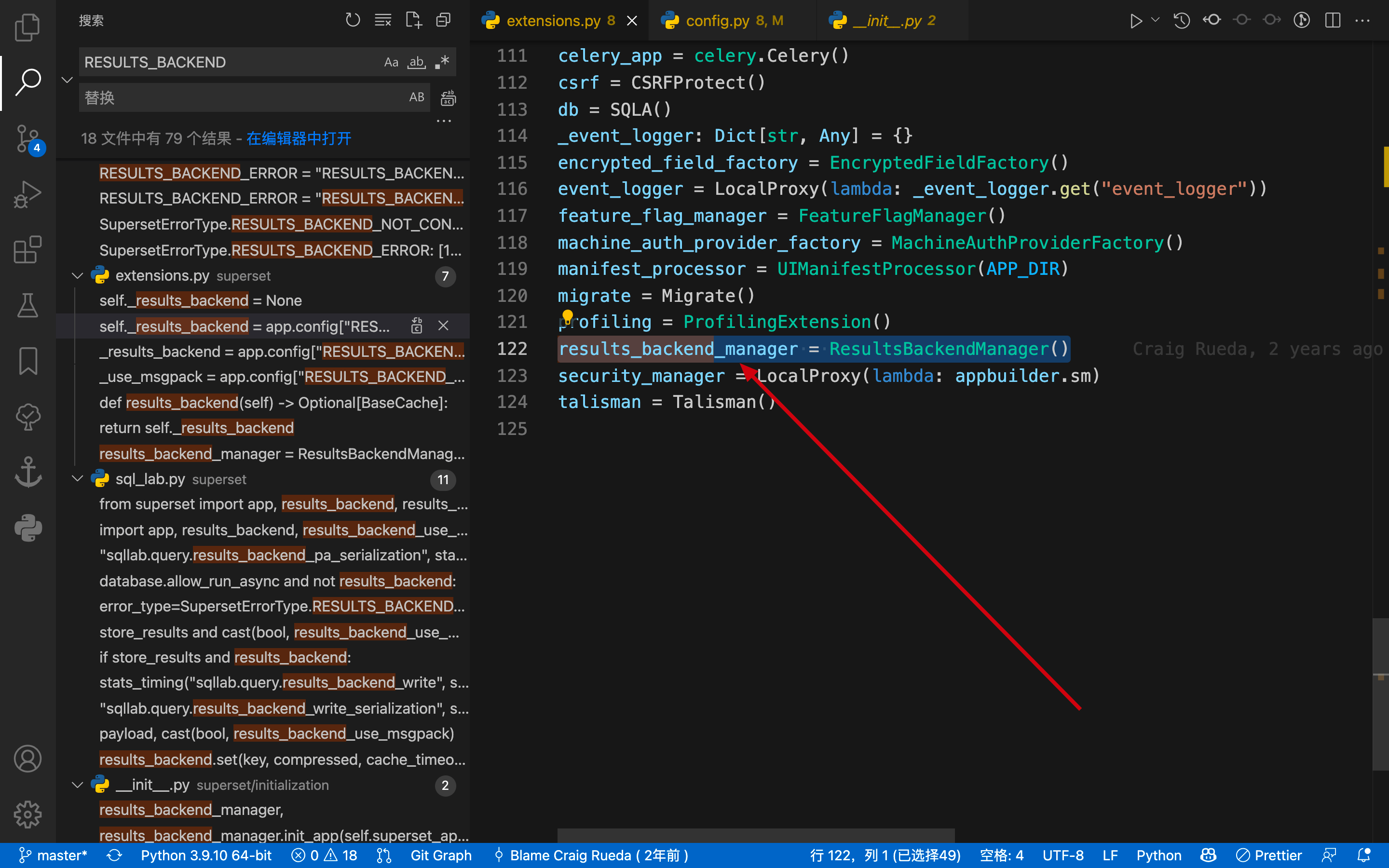 Question: `RESULTS_BACKEND` and `CELERY_RESULT_BACKEND` seem repeated? they look like the same ...