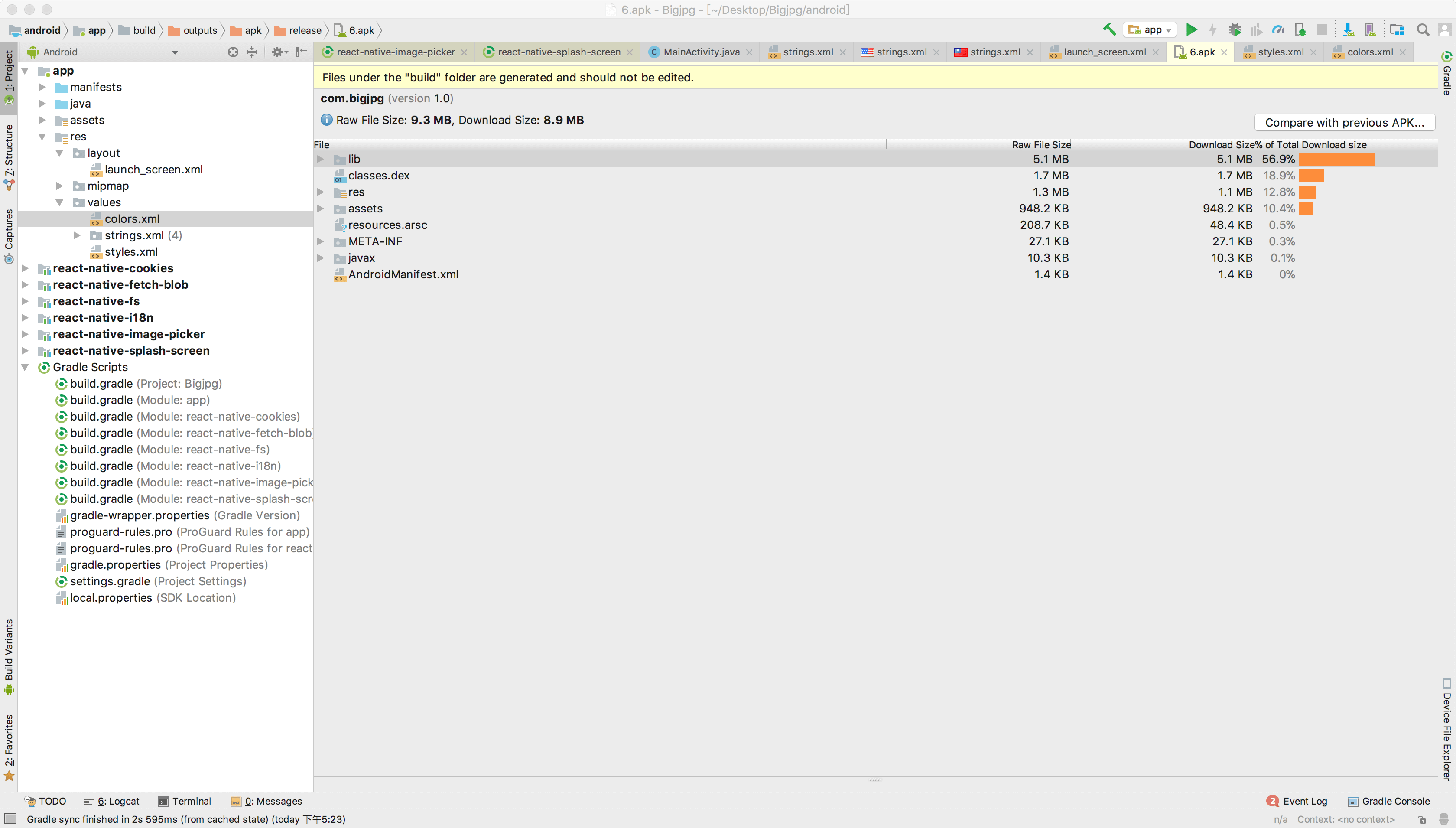 How to reduce Android apk size? (build by React Native) What's the minimum Android APK size ...