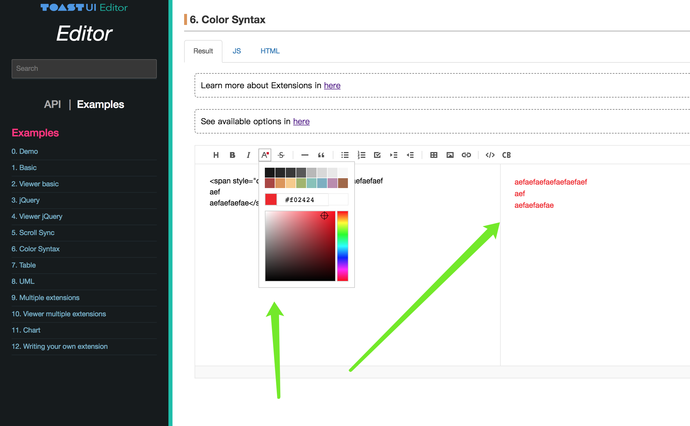 (Feature request) background color for text · Issue #239 · nhn/tui ...
