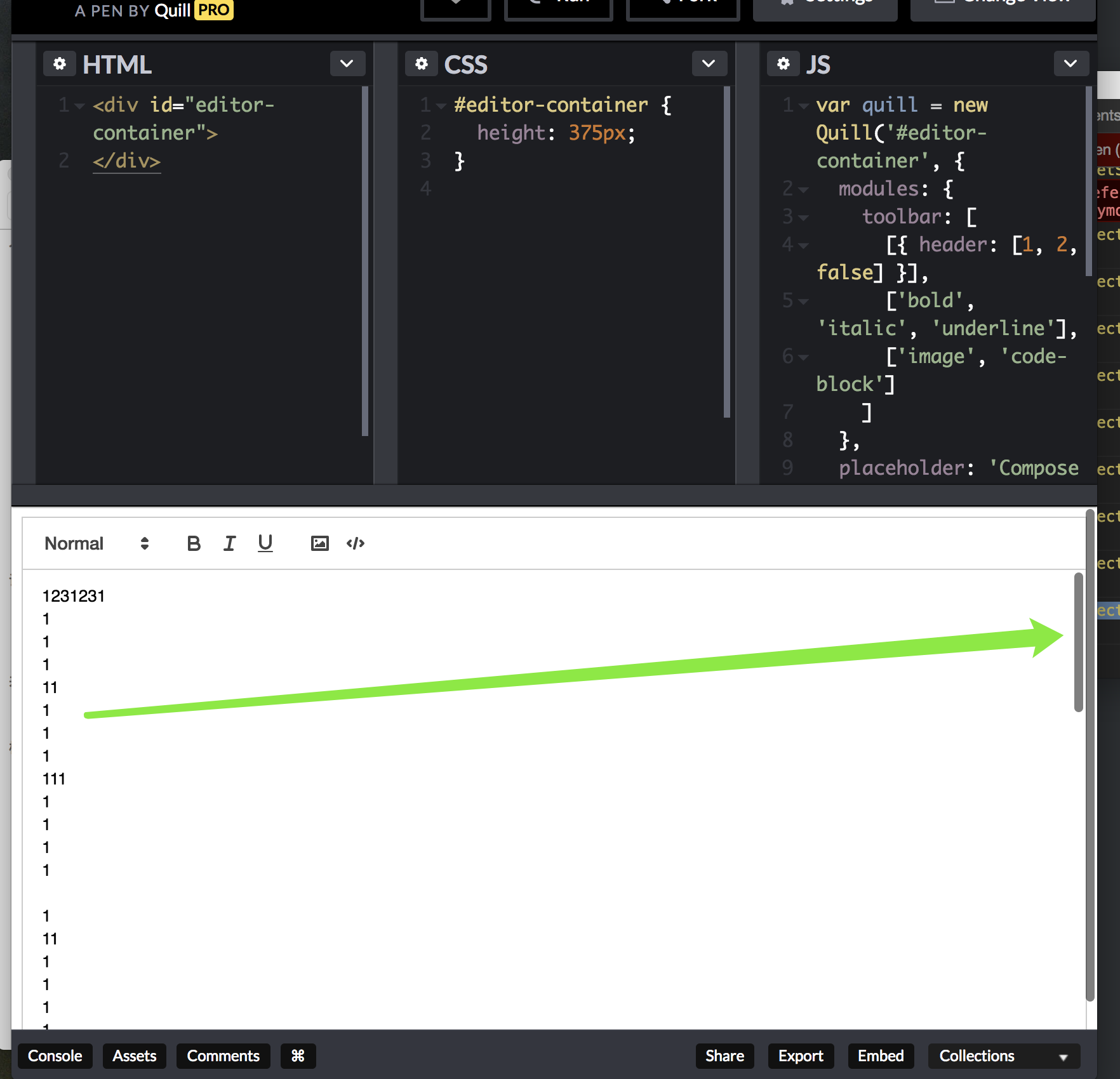 Question: how to "setFocus()" at specific index? · Issue #2271 ...