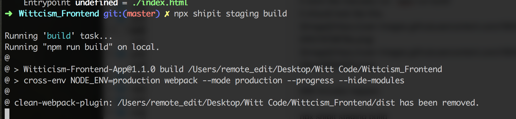 shipit.local("npm run build") hang forever · Issue #211 · shipitjs/shipit · GitHub