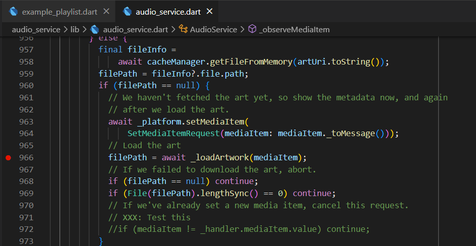 Unsupported operation for the web platform · Issue #980 · ryanheise/audio_service · GitHub